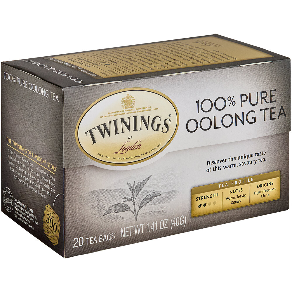 Twinings Pure Oolong Tea Bags - 120/Case