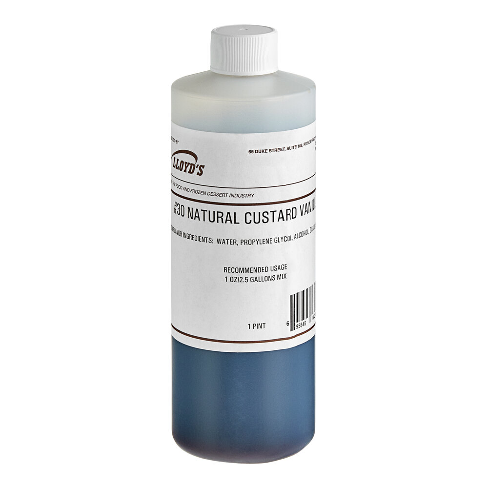 Lloyd's of Pennsylvania Vanilla Custard Hard Serve Ice Cream Flavoring ...