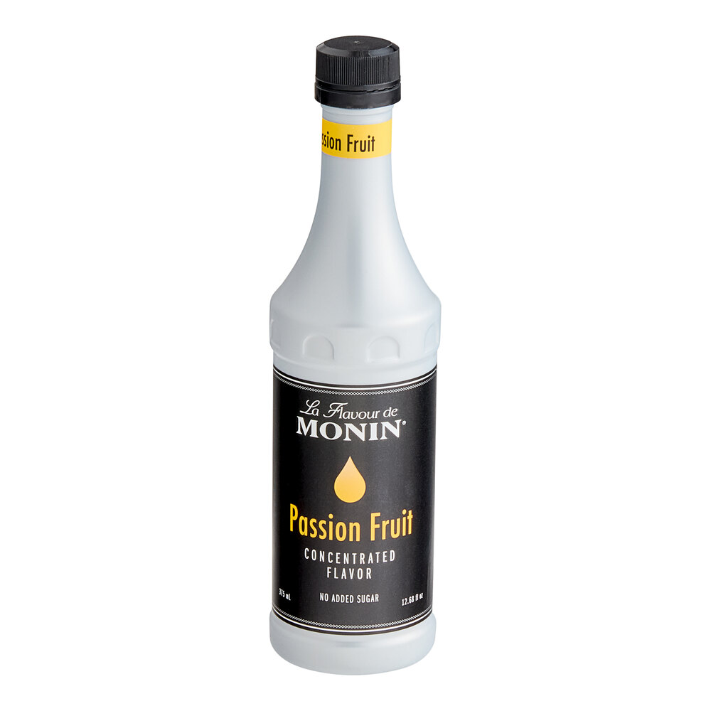 Monin Passion Fruit Concentrated Flavor 375 mL - 4/Case