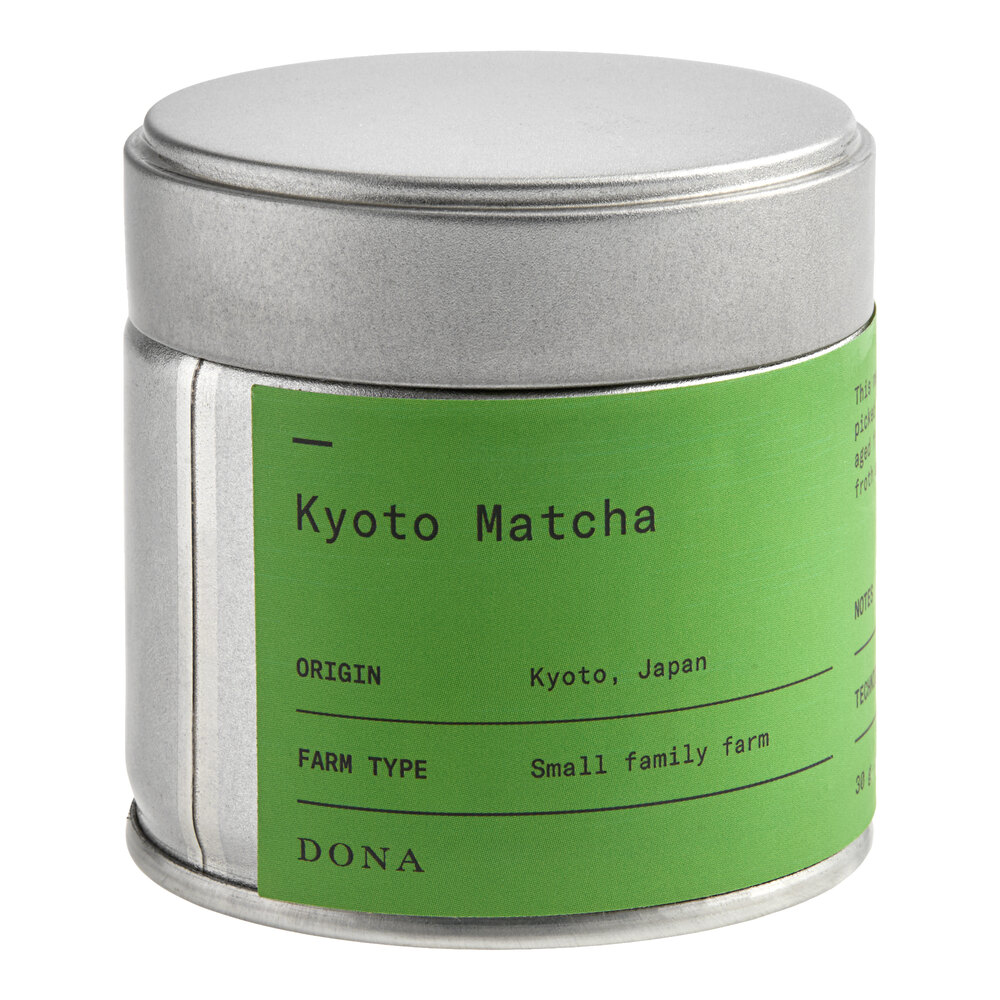 Dona Ceremonial Matcha Powder 30-Gram (1.06 oz.) Tin - 24/Case