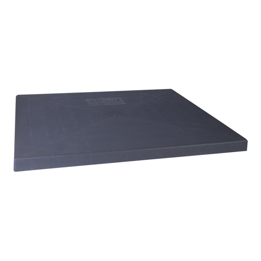 DiversiTech E-Lite 36" x 36" x 3" Plastic Outdoor Equipment Pad EL3636-3