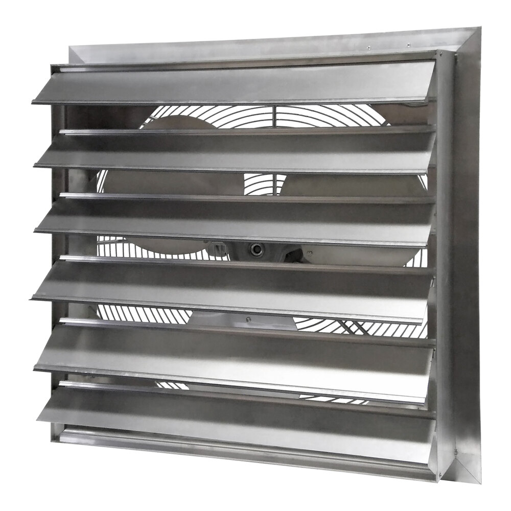 Canarm 24" Variable Speed Shutter-Mounted Exhaust Fan AX24-1M - 5,500 ...
