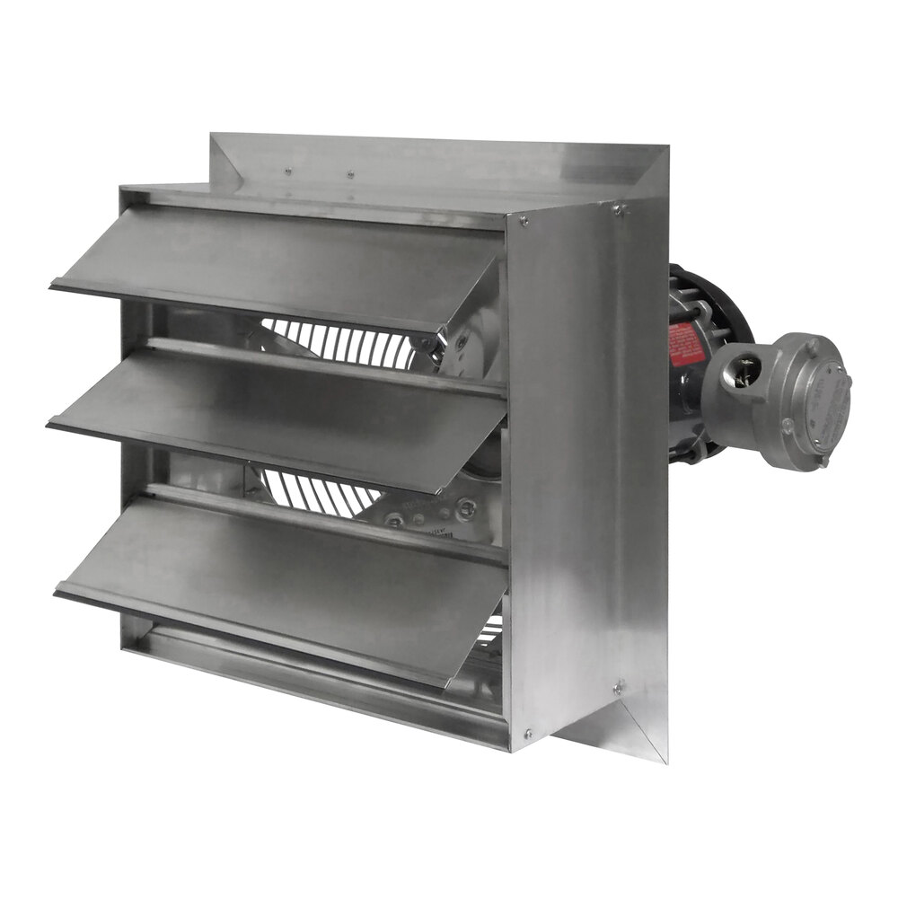 Canarm 16" 1-Speed Shutter-Mounted Explosion-Proof Exhaust Fan AX16-4M ...