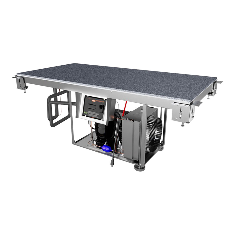 Hatco CSSBFP-36-S 39" x 27" Swanstone Built-In Bottom-Mount Cold Shelf ...