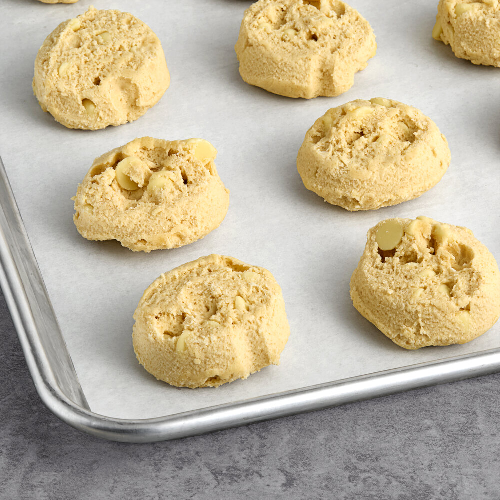 David's Cookies Gourmet Lemon White Chocolate Chip Cookie Dough 1.5 oz ...