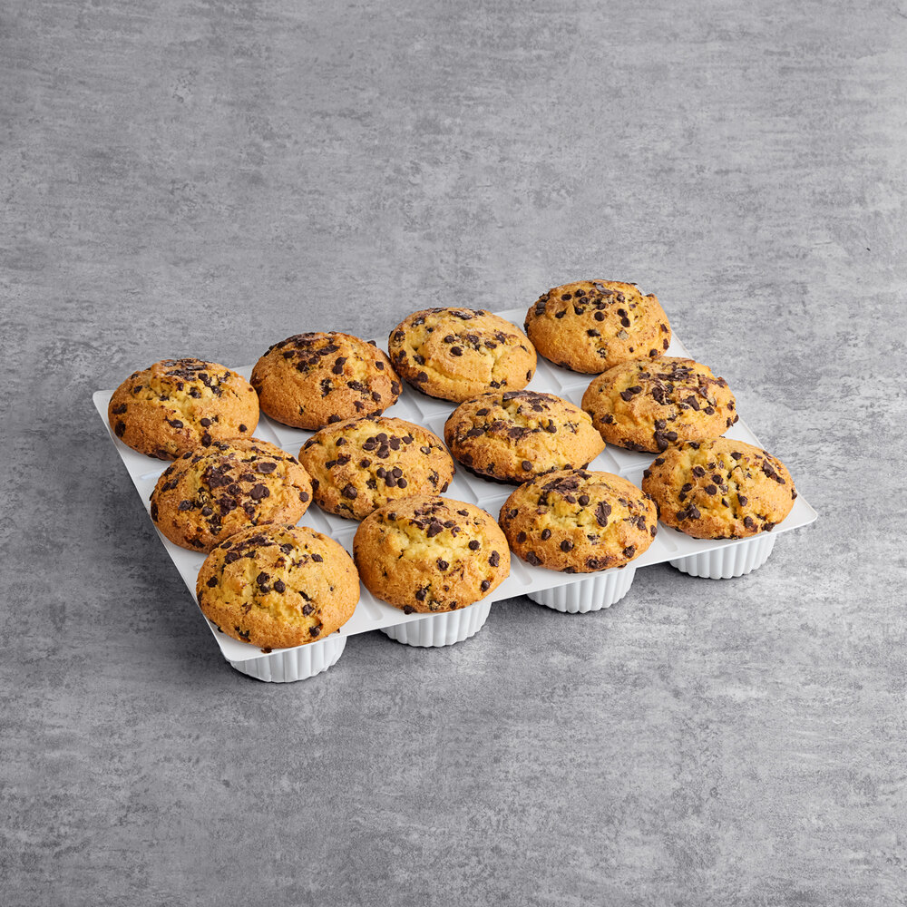 David's Cookies Chocolate Chip Muffin 6 oz. - 24/Case