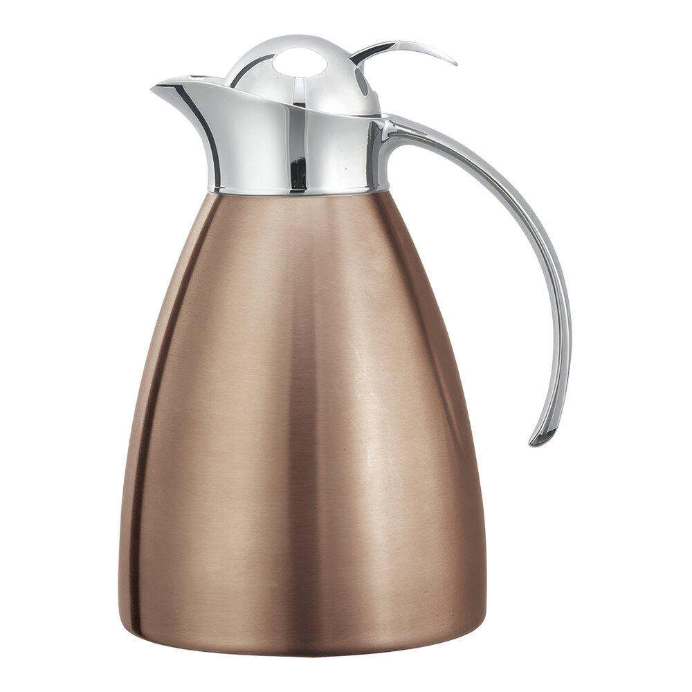 Service Ideas Marquette 33.8 oz. Rose Gold Stainless Steel Insulated ...