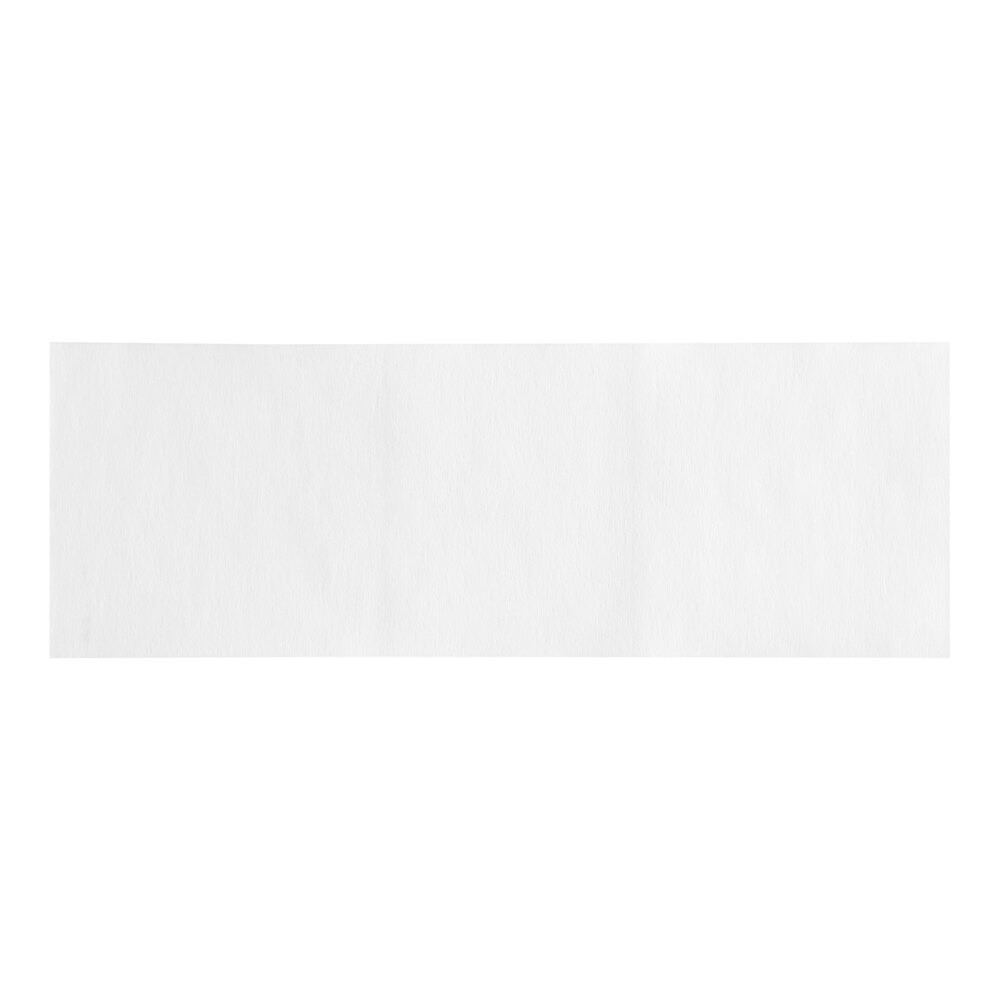 Choice White Self-Adhering Customizable Paper Napkin Band - 20,000/Case