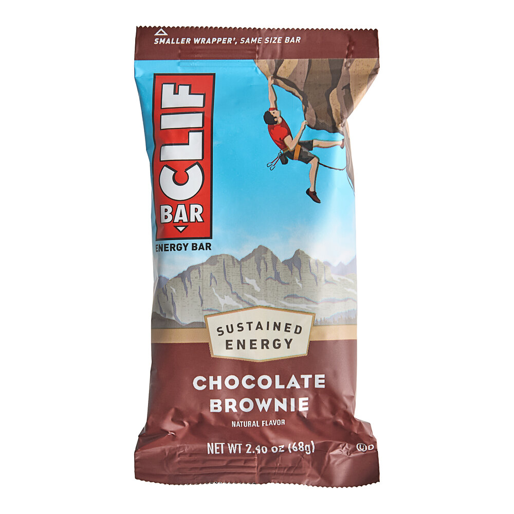 Clif Bar Chocolate Brownie Energy Bar 2.4 oz. - 192/Case