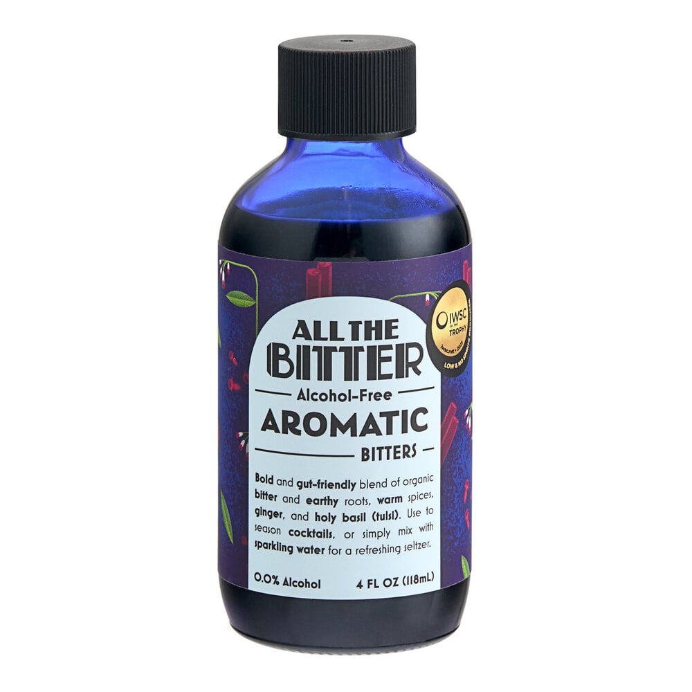 All The Bitter Non-Alcoholic Aromatic Bitters 4 fl. oz. - 12/Case