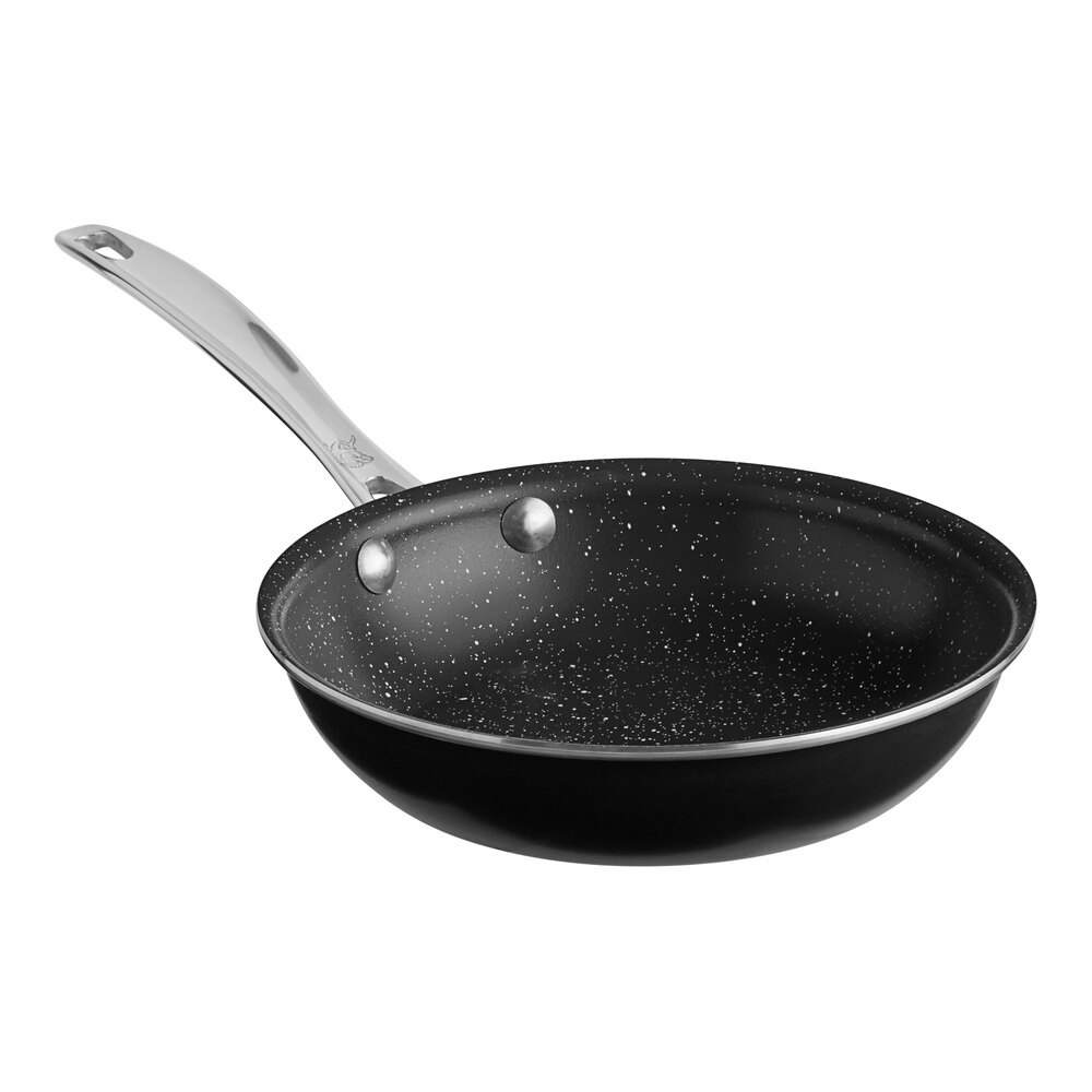 Nordic Ware Basalt 8" Non-Stick Aluminum Frying Pan with Riveted Handle