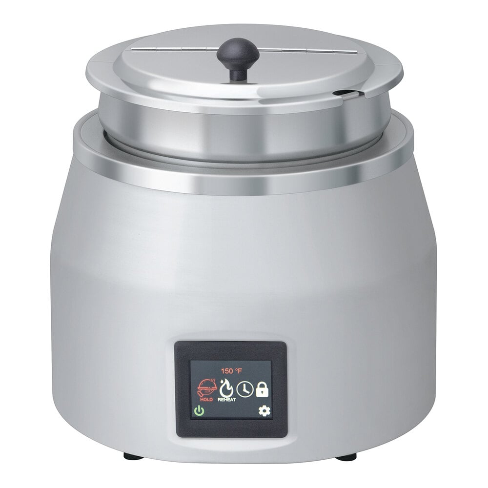Hatco SWC11QTC515 11 Qt. Clear Anodized Stainless Steel Countertop Dry ...