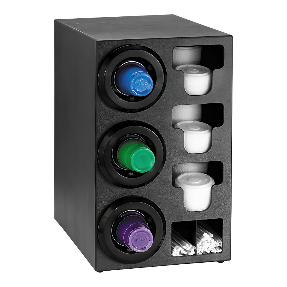 Dispense-Rite Black Polystyrene One-Size-Fits-All Left Side 3 ...