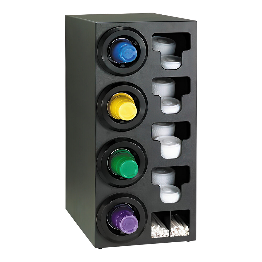 Dispense-Rite Black Polystyrene One-Size-Fits-All Left Side 4 ...