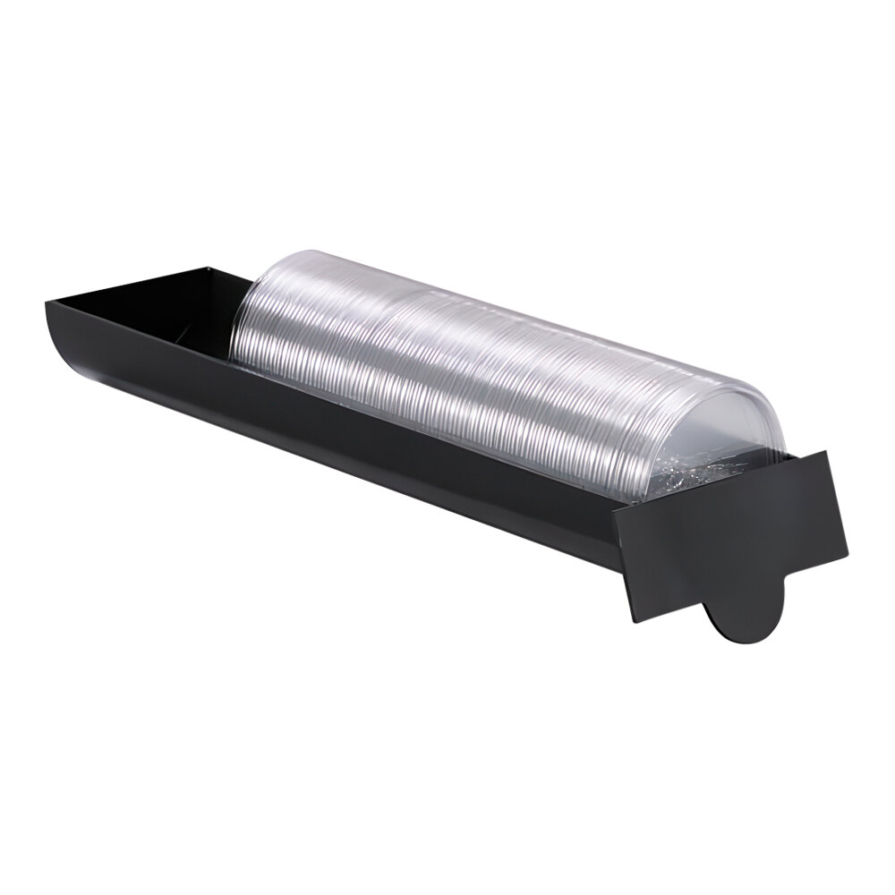 Dispense-Rite WR-CT-LID Black Polystyrene Lid Chute Insert for WR-CT ...