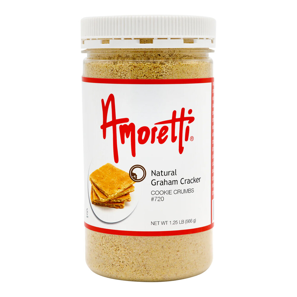 Amoretti Natural Graham Cracker Cookie Crumbs 5 lb.