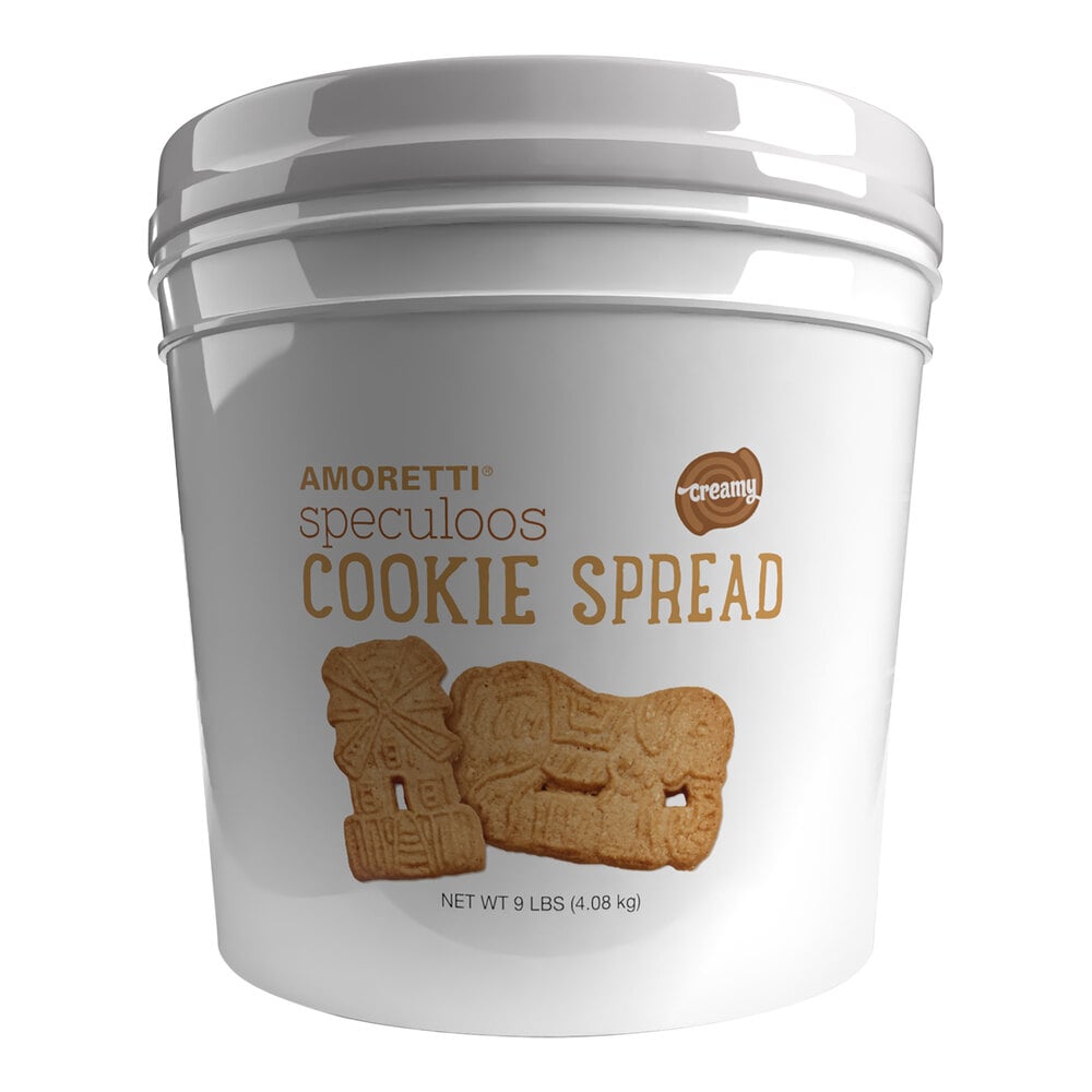 Amoretti Natural Creamy Speculoos Cookie Spread 9 lb.