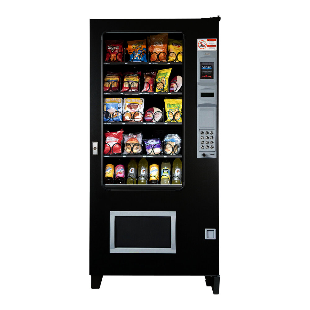 AMS LTF 5B 30-Selection Refrigerated Beverage Vending Machine with ...