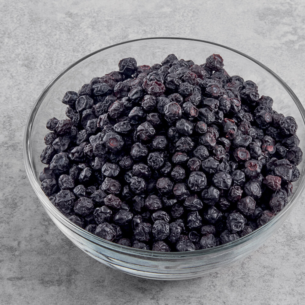 Hometown Provisions Dried Blueberries 2.5 lb. - 2/Case