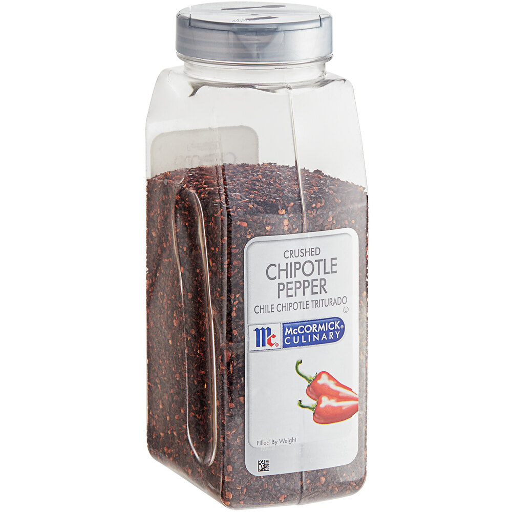 McCormick Culinary Crushed Chipotle Pepper 16 oz. - 6/Case