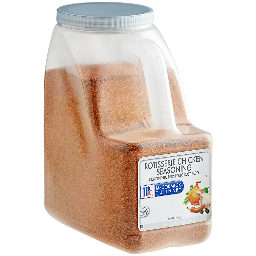 Mccormick Culinary 6 5 Lb Rotisserie Chicken Seasoning 3 Case