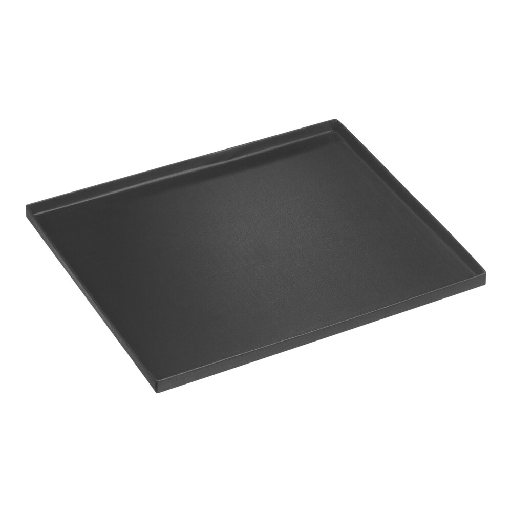 Solia 1/2 Size 12 13/16" x 10 3/8" x 5/8" Black Laminated Paperboard ...