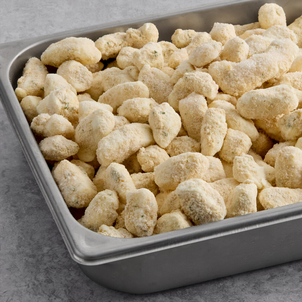 Kaufhold's Kurds Breaded Garlic Cheese Curds 5 lb. - 2/Case