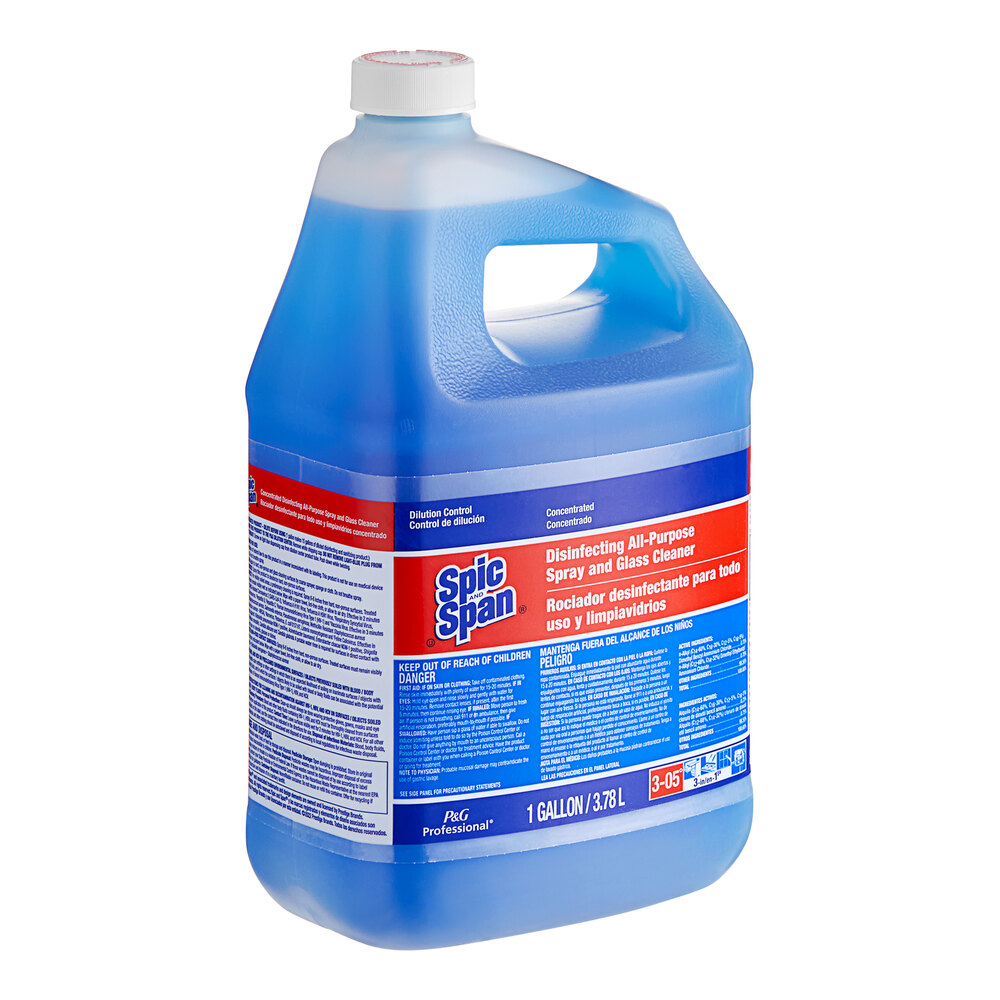 Spic and Span 32535 Closed Loop Disinfecting, All-Purpose, & Glass ...
