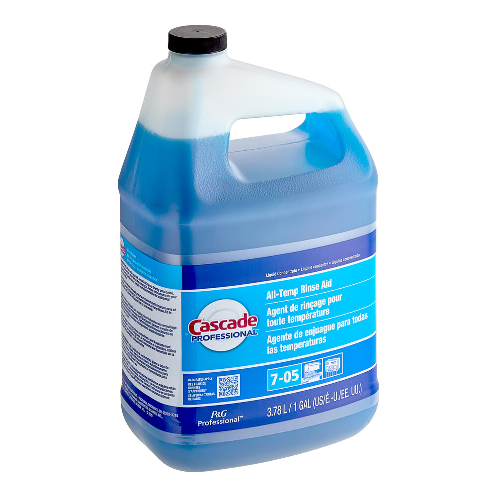 Cascade Professional 71187 Closed Loop All-Temp Rinse Aid Concentrate 1 ...