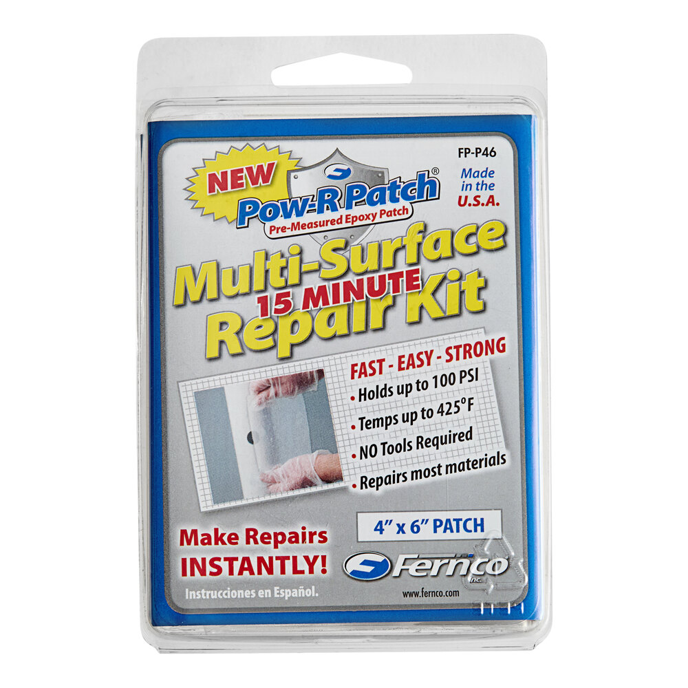 Fernco® Pow-R Patch FP-P46 4" x 6" Epoxy Patch Pipe Repair Kit