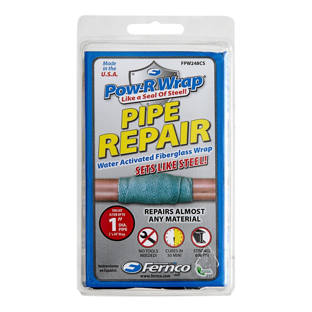 Fernco® Pow-R Wrap FPW248CS 2" x 48" Pipe Wrap Repair Kit
