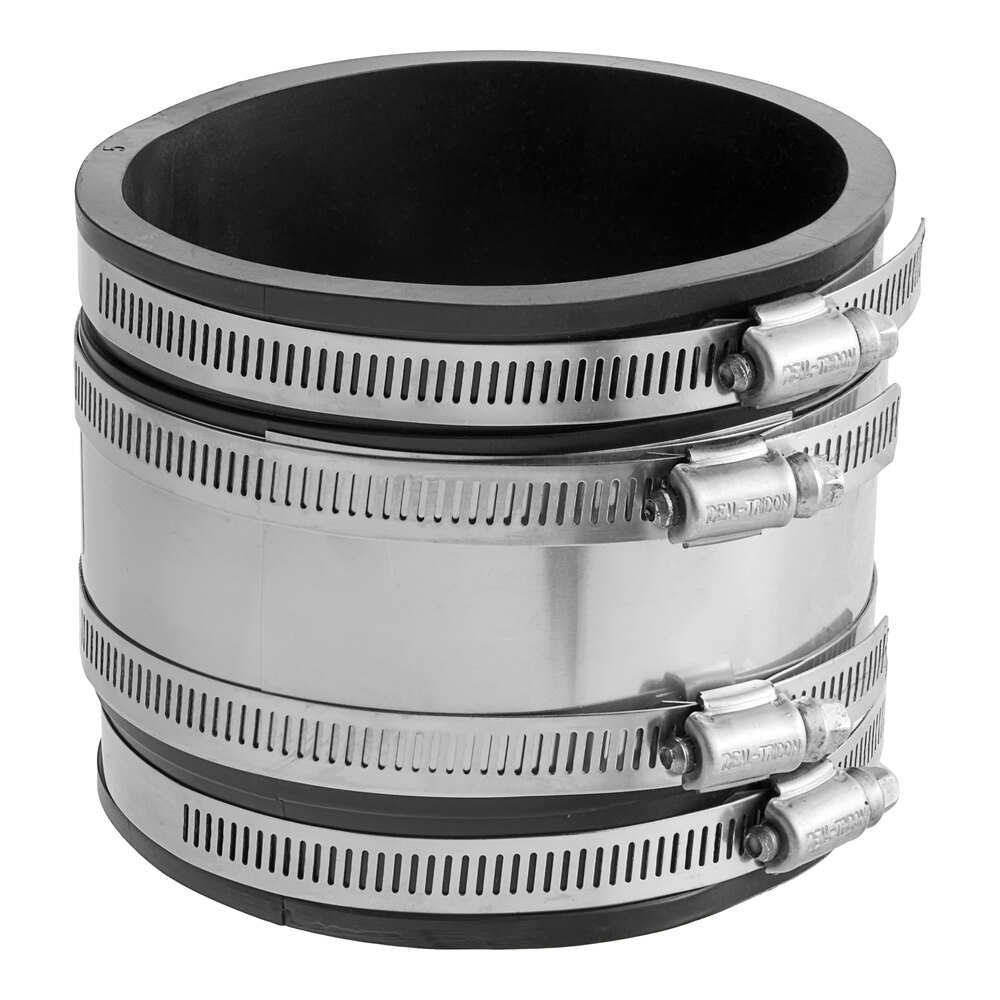 Fernco® StrongBack 1056-44RC 4" x 4" Flexible PVC Coupling