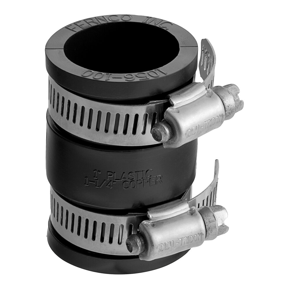Fernco® 1056-100 1" x 1" Flexible PVC Coupling