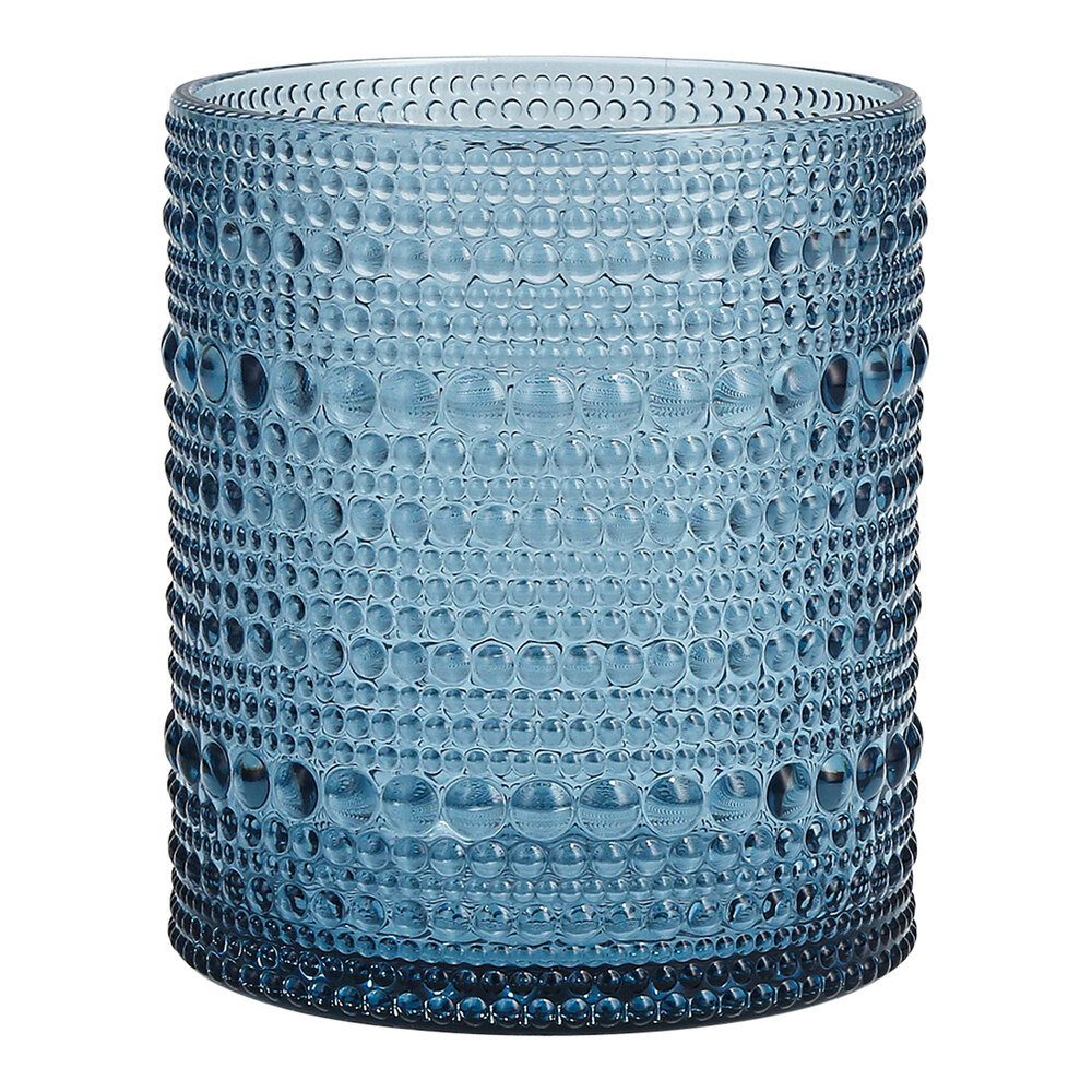 Fortessa Orbetto 10 oz. Cornflower Blue Acrylic Rocks / Double Old ...