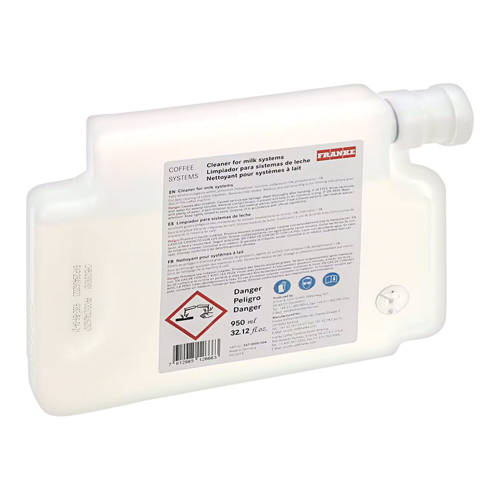 Franke 154450 FoamMaster Milk Cleaner for CIP, 32 oz., A1000 FM CM