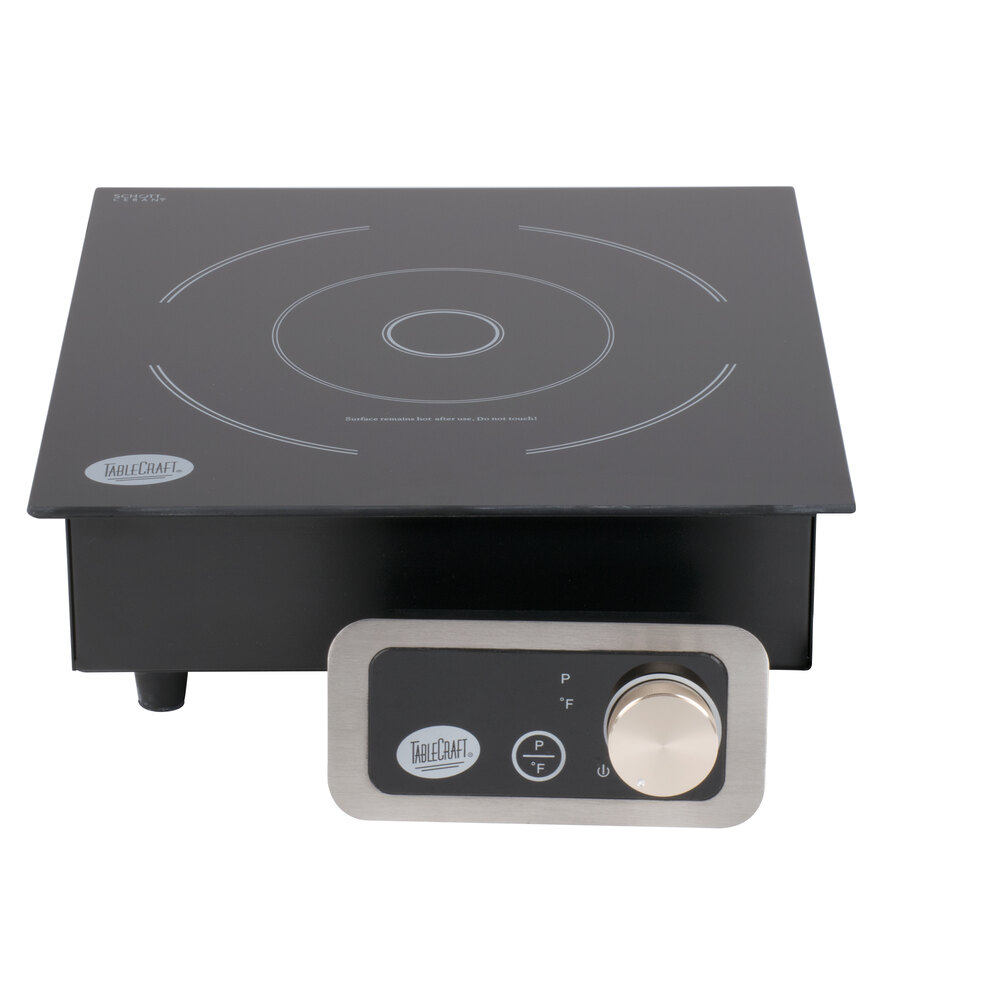 TableCraft CW40196 Drop In / Countertop Induction Range - 120V, 1800W