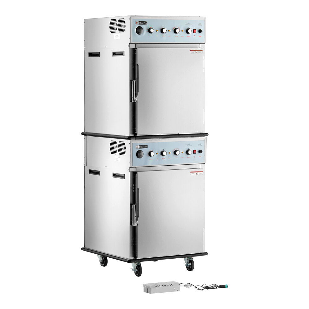 Cooking Performance Group SlowPro CHSP2SMK Stacked Cook and Hold Smoker ...