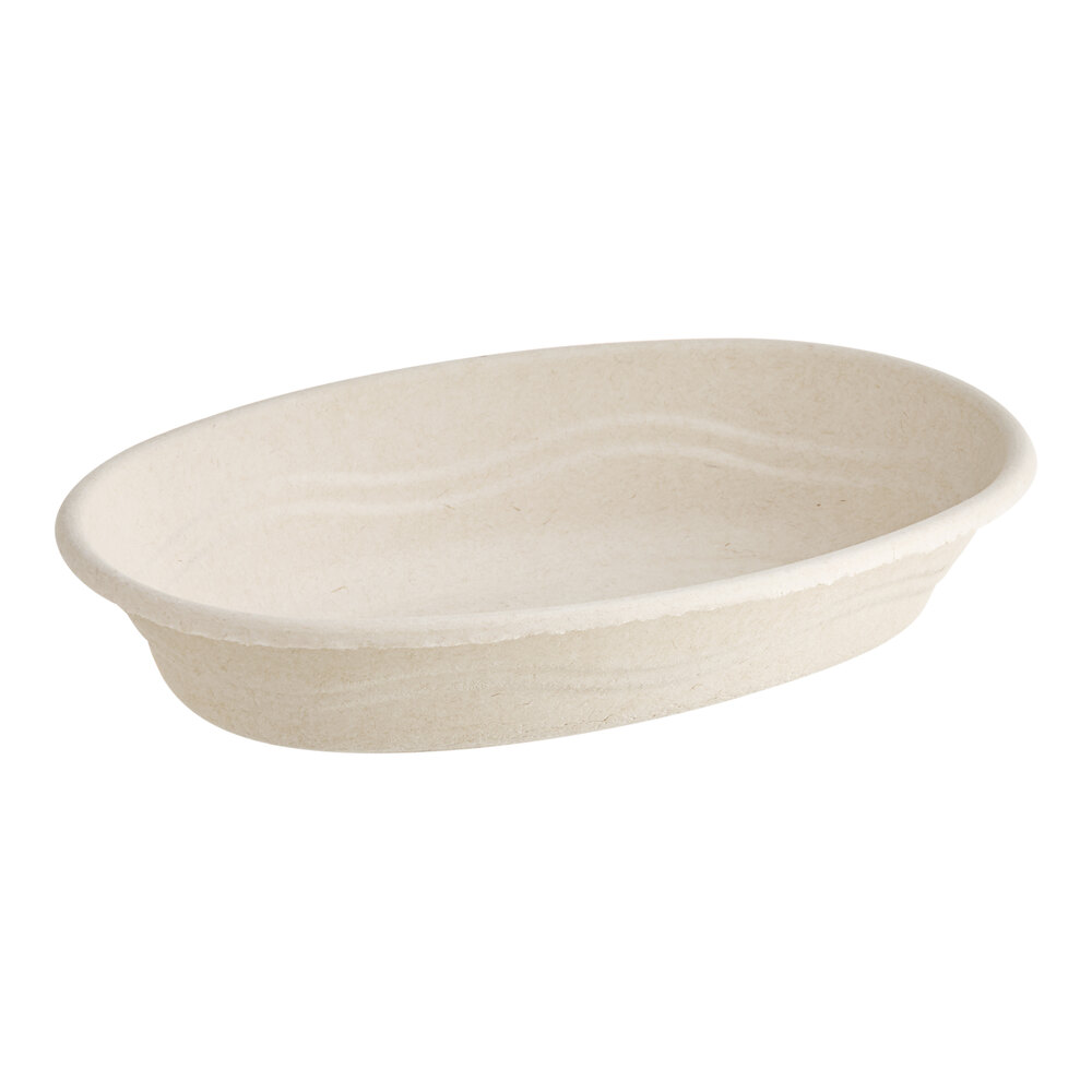 Dart 28 oz. Compostable Fiber Burrito Bowl - 300/Case