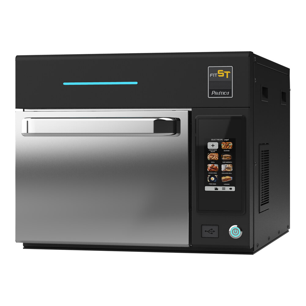 Pratica 990163 Fit ST Electric Ventless Stainless Steel High-Speed Oven ...