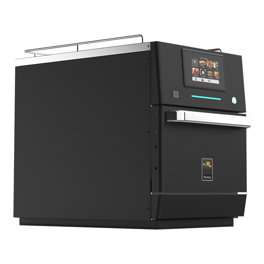 Pratica 990200 Fit XL Electric Ventless Black Stainless Steel High ...