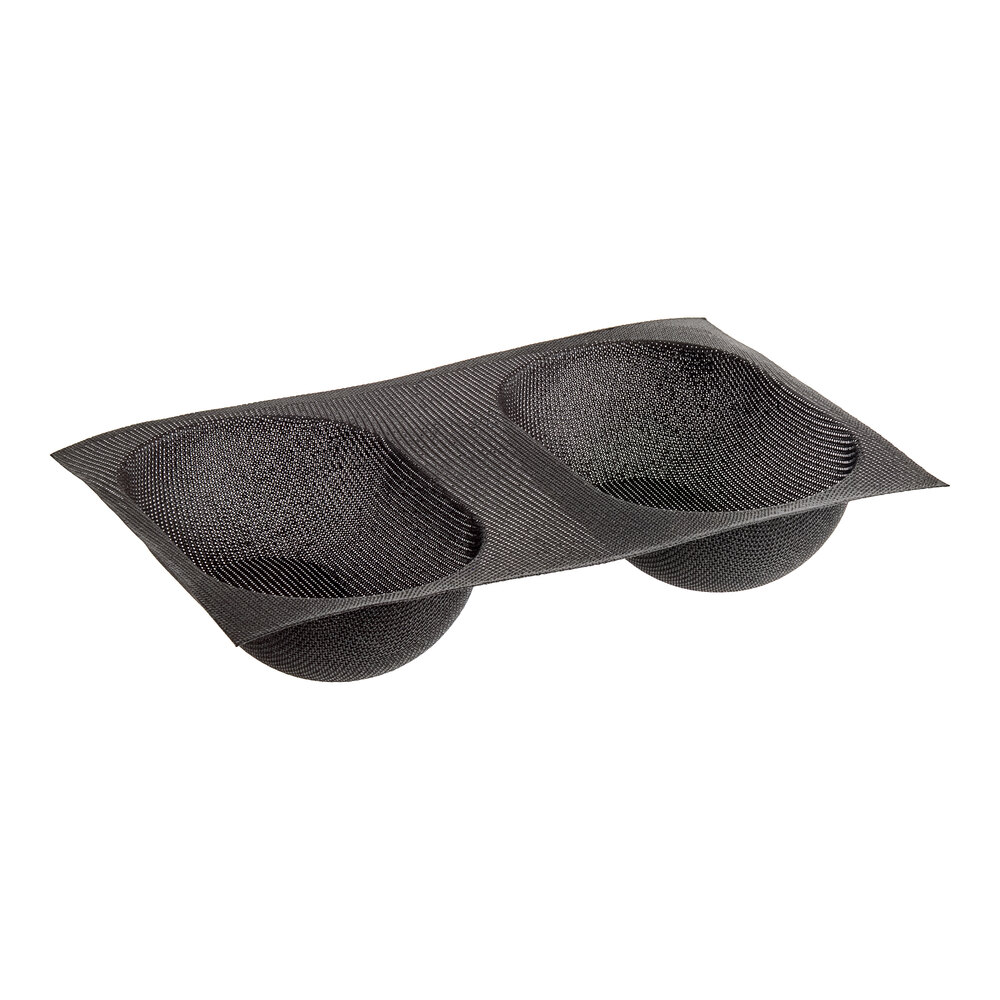 Sasa Demarle Flexipan Air® 15 3/4" x 11 13/16" Silicone Oval Brioche ...