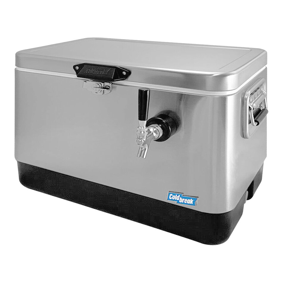 Coldbreak JOCK-1TR-SS54 Stainless Steel 1 Faucet 54 Qt. Insulated ...
