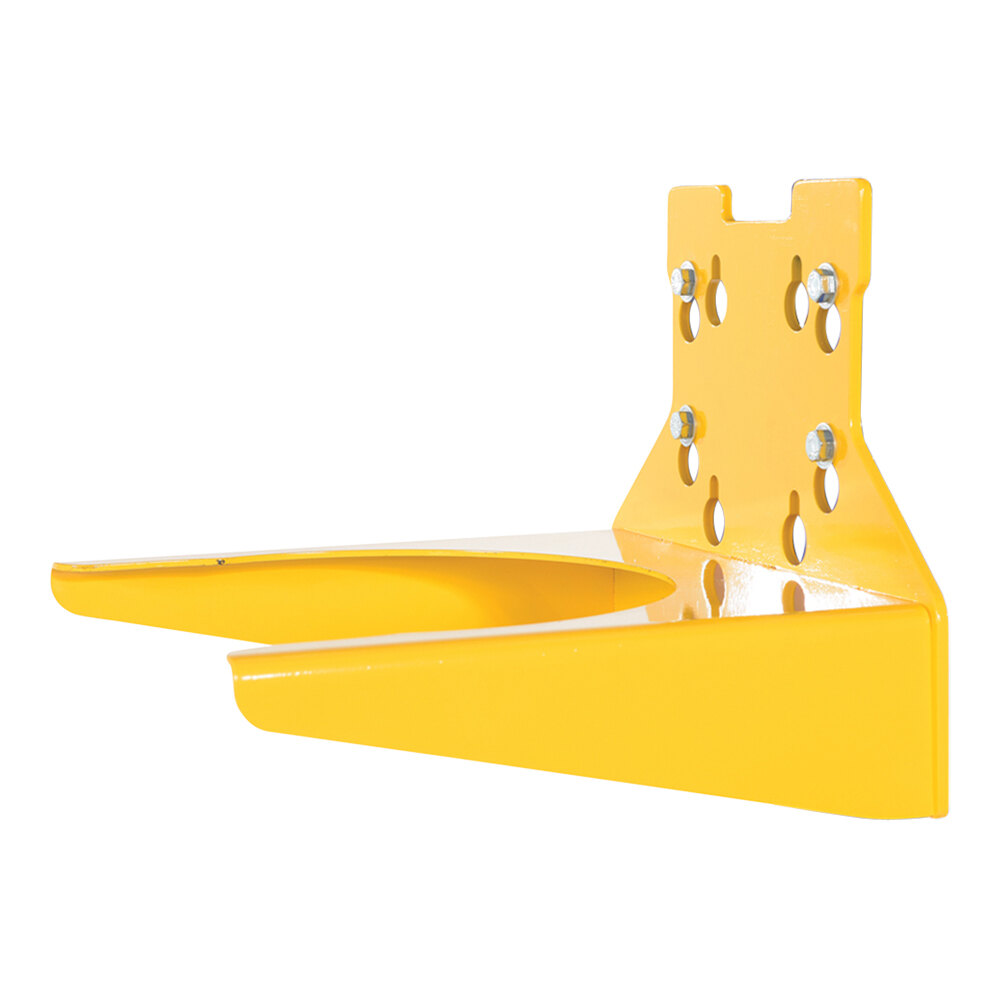Vestil 12 3/4" x 14 1/8" x 11 1/4" Yellow Steel Pail Lifter PEL-PL-5 ...