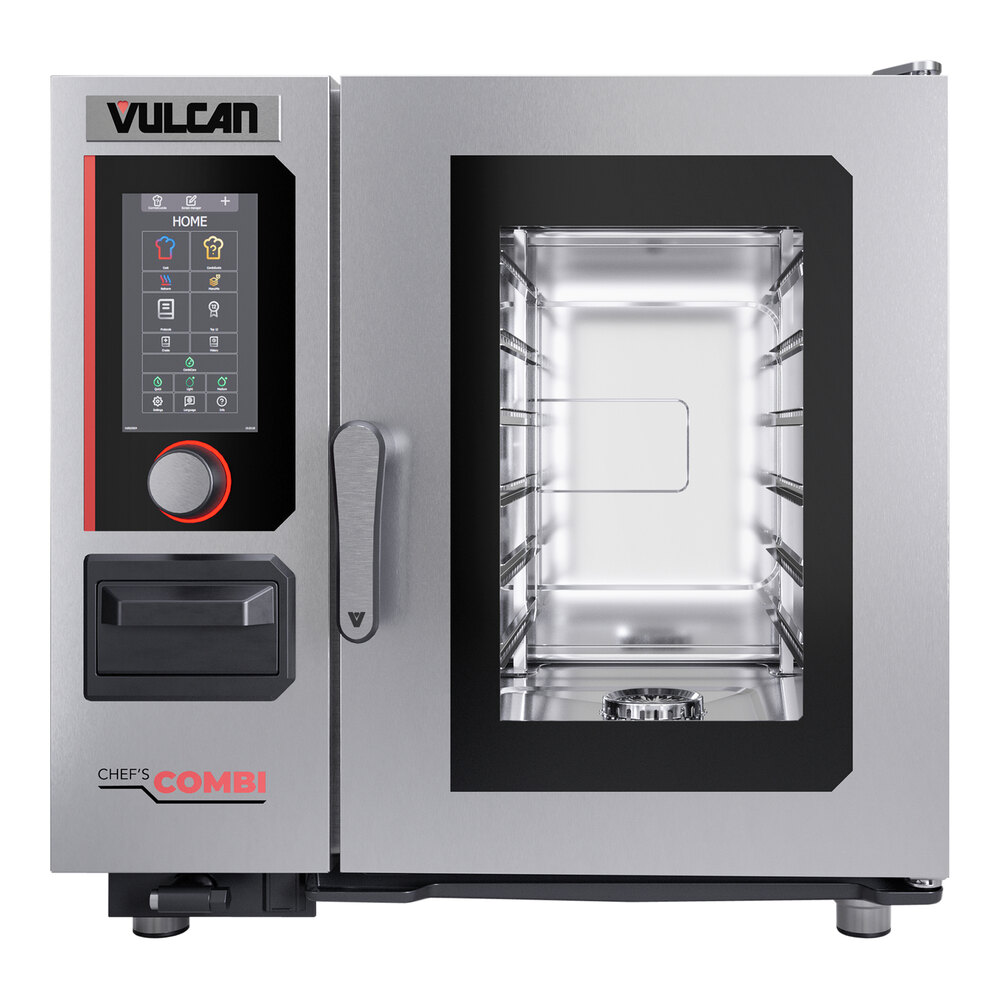 Vulcan Chef'sCombi CHEF-61E-480 6 Pan Half Size Electric Combi Oven ...