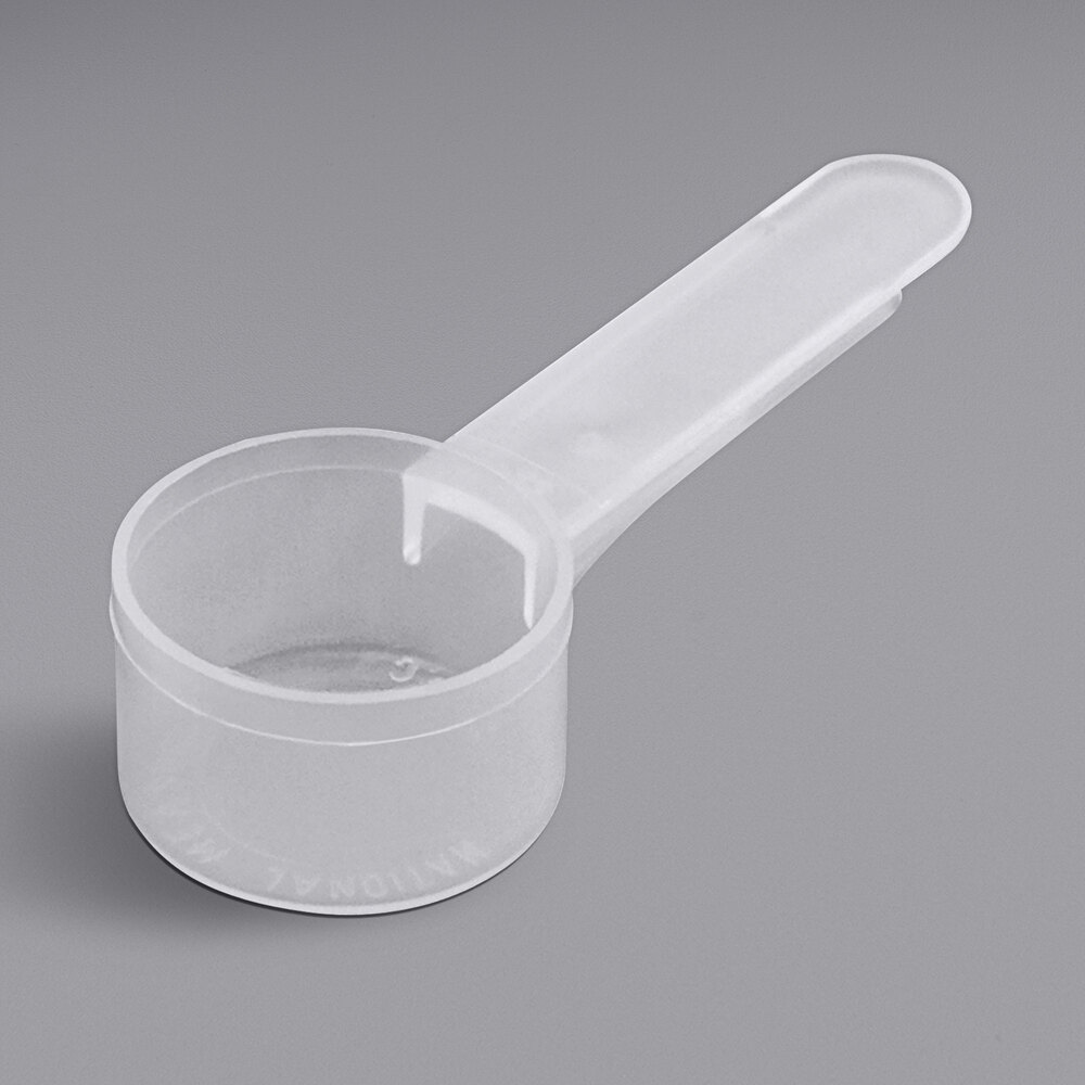 11 cc Polypropylene Scoop with Medium Handle - 2,500/Case