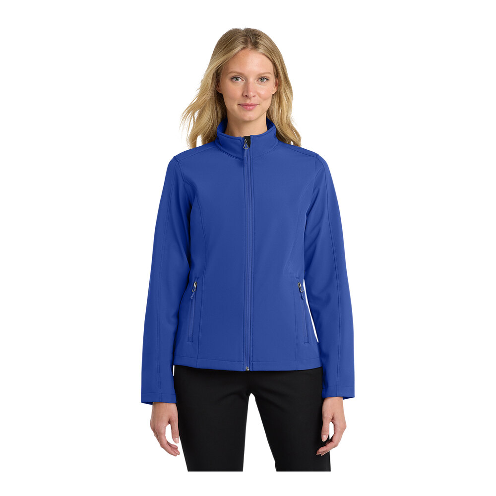 Port Authority L317 Women's Customizable True Royal Core Soft Shell ...