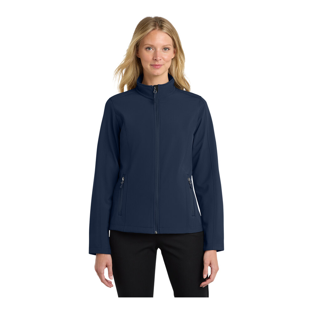 Port Authority L317 Women's Customizable Dress Blue Core Soft Shell ...