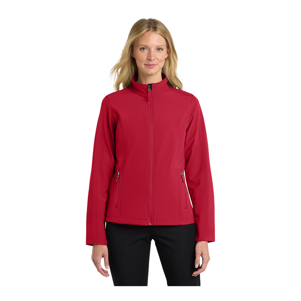 Port Authority L317 Women's Customizable Rich Red Core Soft Shell ...