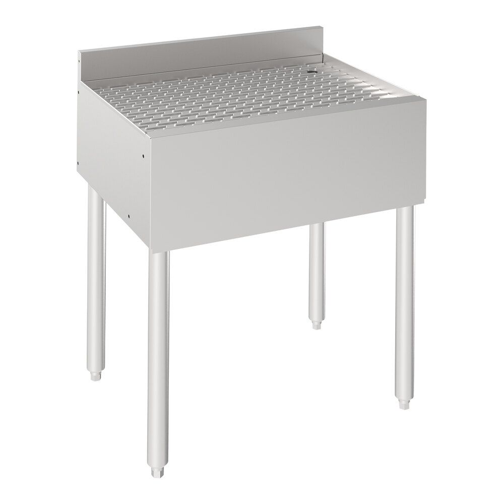 Krowne Silver Series 18-GS24 Stainless Steel Underbar Drainboard - 24 ...