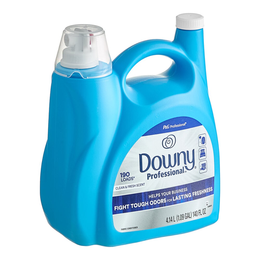 Downy Professional 14121 140 fl. oz. Clean & Fresh Scent Liquid Laundry ...